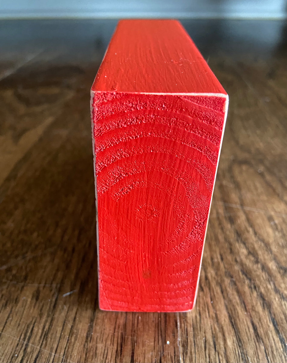 KC Chiefs Block Wood Sign – Funky Junk Girls LLC